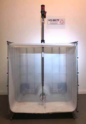 Portable IBC Tote Shuttle Agitator Mixer Stirrer Fertiliser Chemical ...