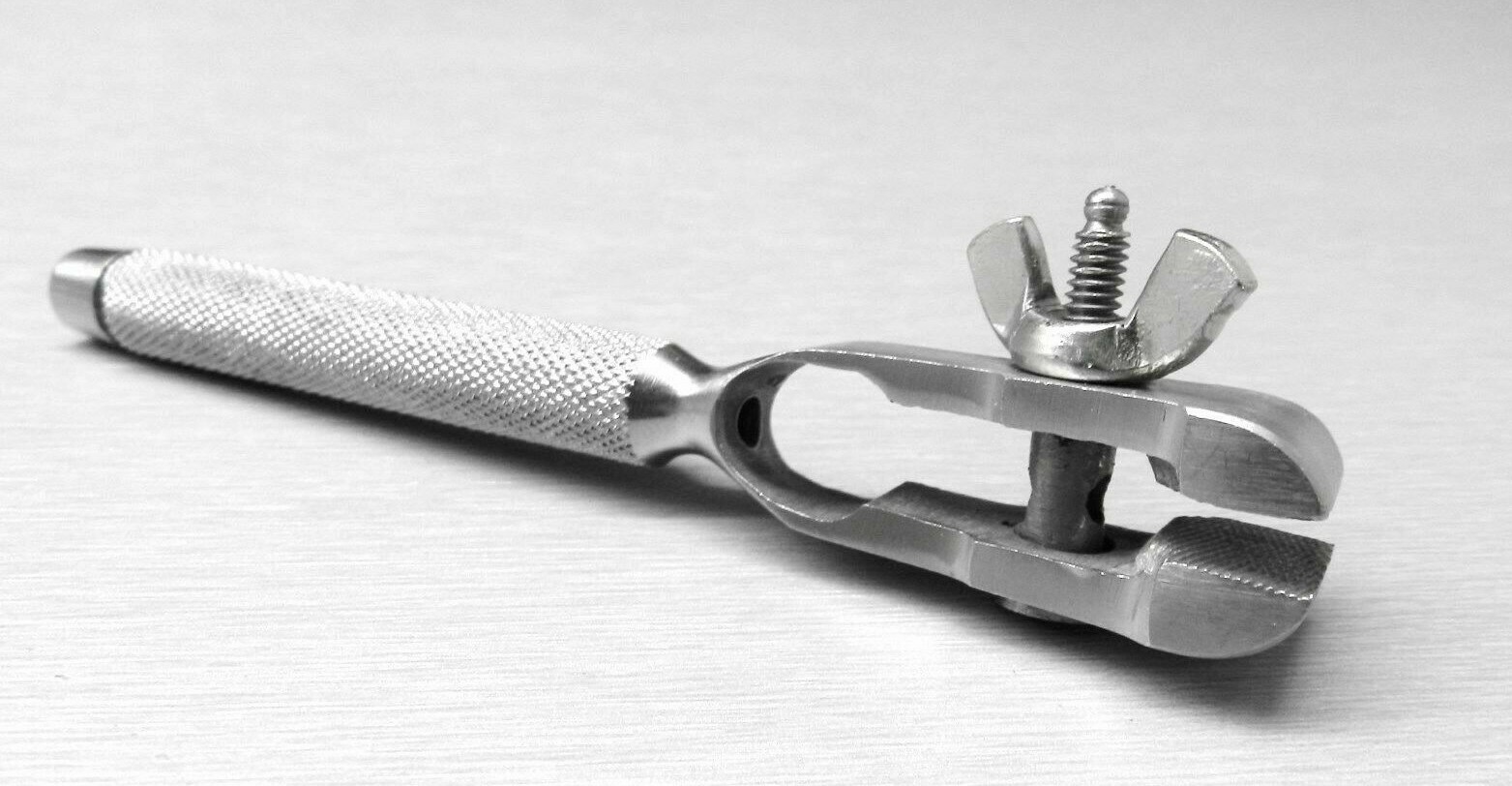 Hand Vise Hand Held Clamp Tool Universal Work Holder 5/8 Wide Jaws ...