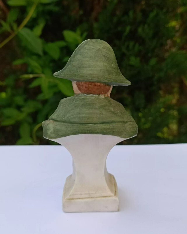 Bust Napoleon Antique Porcelain Figure Empire France Bust Kaiser Figure ...