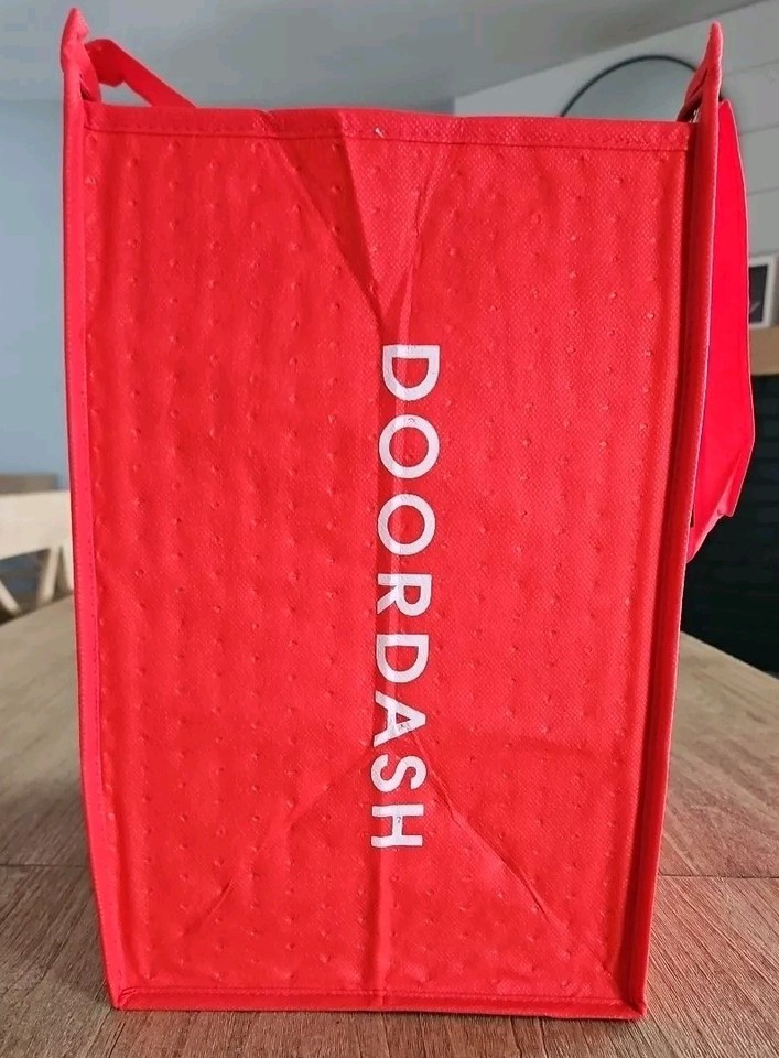 Doordash Insulated Food Delivery Bag Professional Authentic 13×10×15 ...