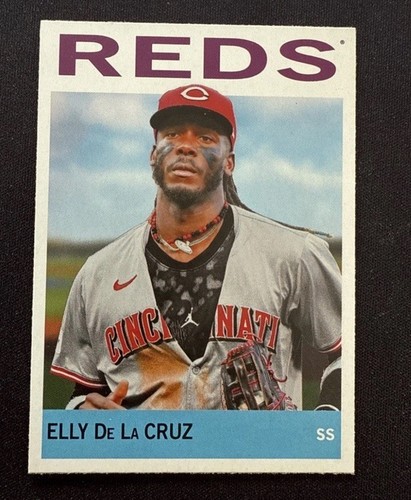 2025 Topps Heritage Elly De La Cruz 25th Anniversary #H25-13 Cincinnati ...