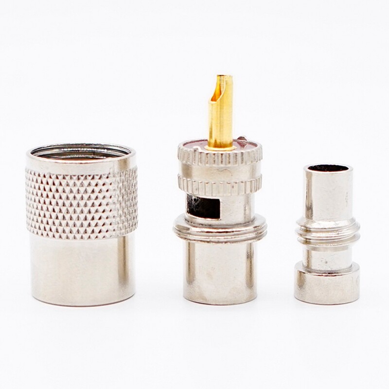 60PCS Connector UHF Male Connector RG8 RG58 Cable Lug Antenna ...