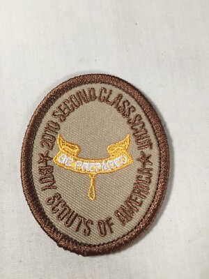 2010 Second Class Rank Centennial BSA 2010 Back BSA Position Patch | eBay