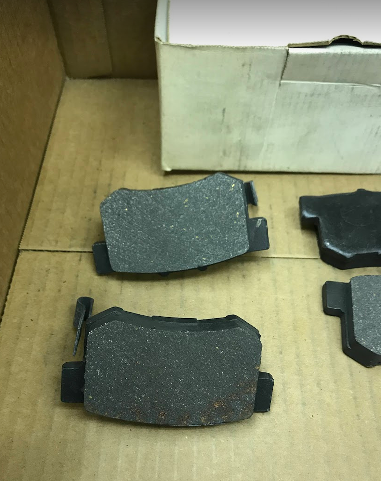 Organic Rear Brake Pads - GP3208 / D724S / 7418-D537 - Fits Honda ...