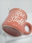 HOT STUFF COFFEE MUG. HOT STUFF MUG. COMPLIMENTS MUG. EMBOSSED Deco Mug ...