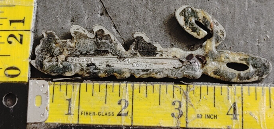 PLYMOUTH SEBRING SATELLITE CIRCA 1973 SCRIPT METAL EMBLEM 3505020 {4717 ...