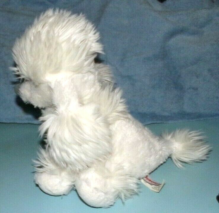 Aurora WILLOW White French Poodle Dog Plush Wuff 10" SOFT | eBay