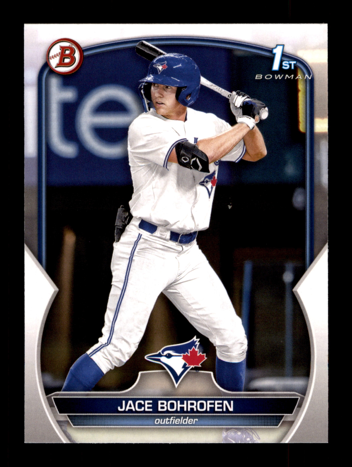 2023 Bowman Draft Paper Base #BD-173 Jace Bohrofen Toronto Blue Jays | eBay