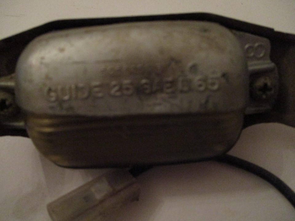 Vintage 1965-67 Pontiac GTO Lemans Tempest License Plate Lamp 5956698 ...