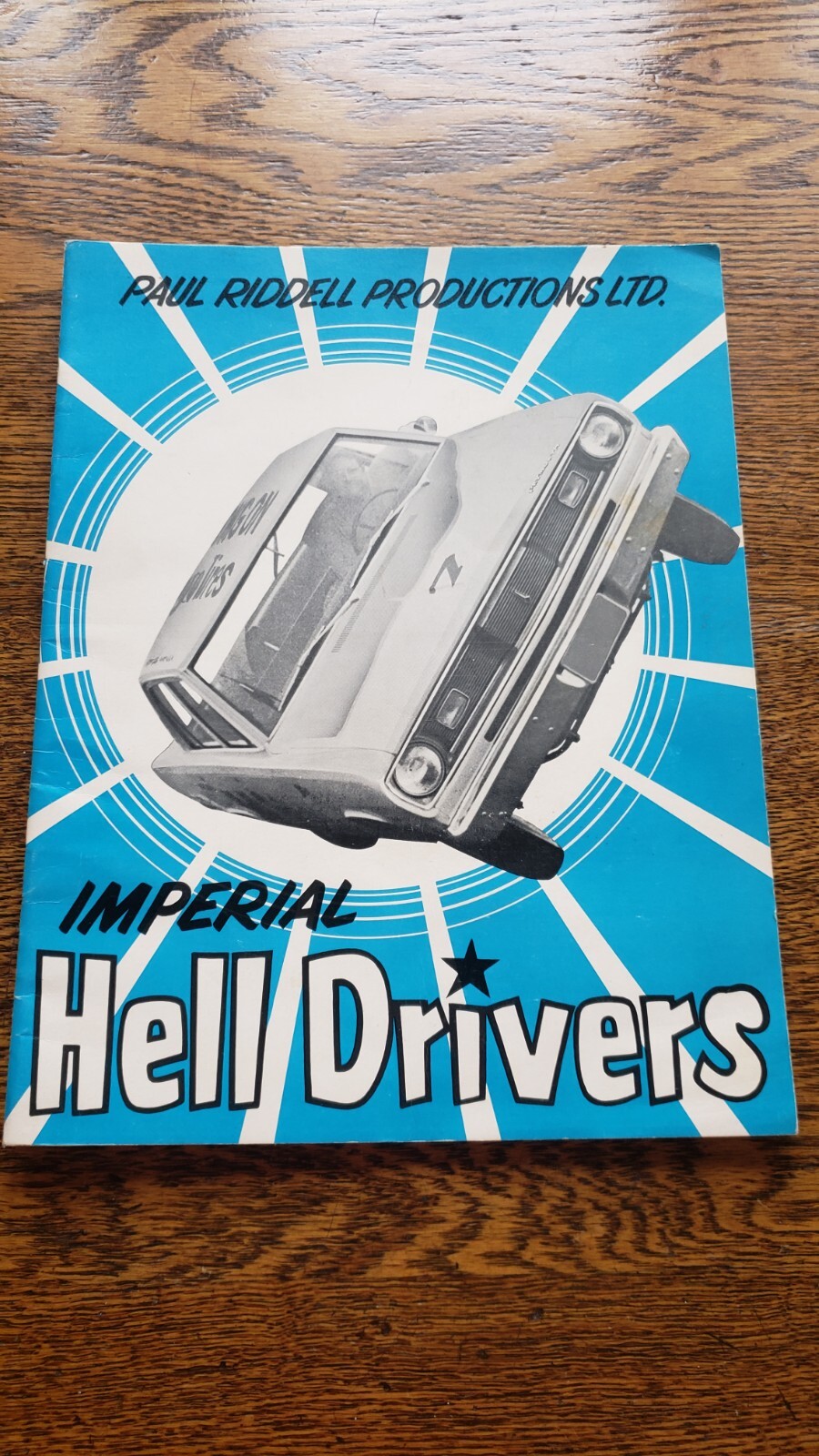 vtg Hell Drivers Paul Riddel Booklet im memoriam Great Pictures Ontario ...