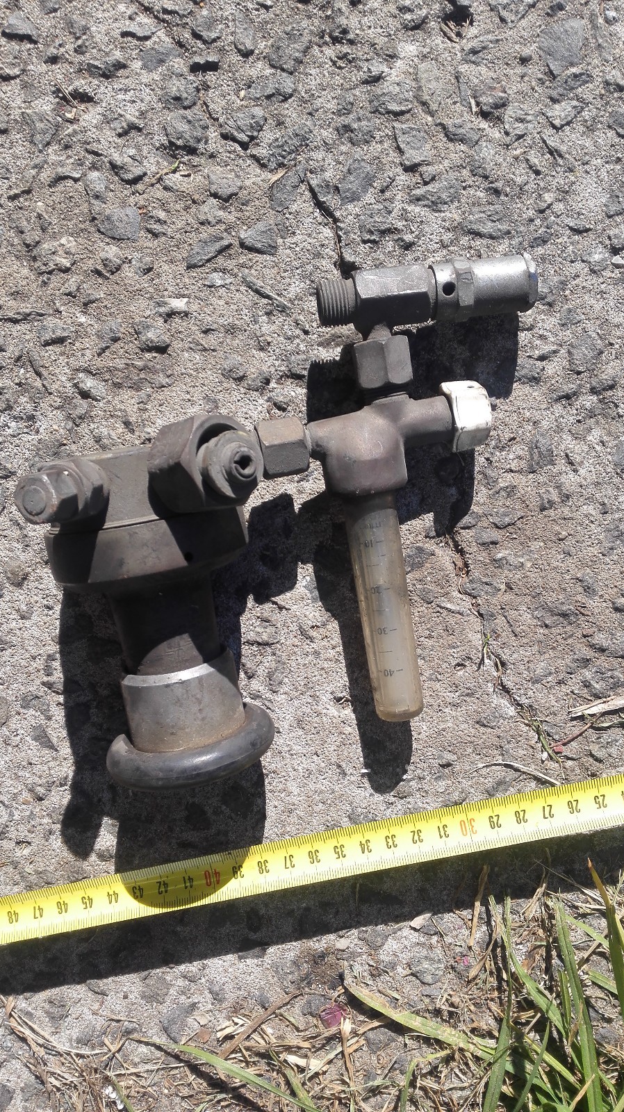 CIG gas regulator gauge: 0-40 LTR/MIN | eBay