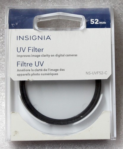 INSIGNIA DIGITAL CAMERA 52MM UV FILTER - NS-UVF52-C | eBay