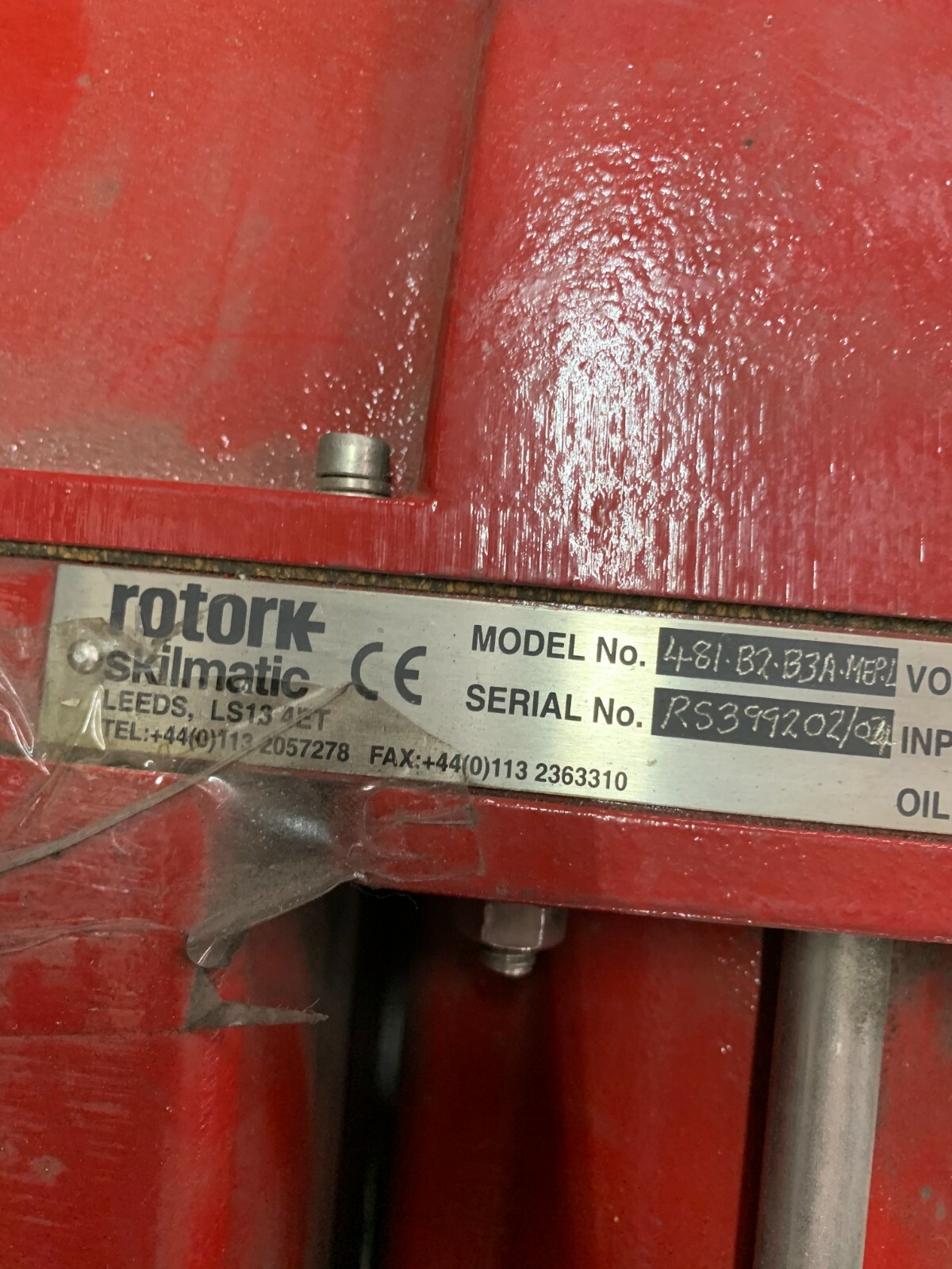 NEW NO BOX ROTORK SKILMATIC ACTUATOR 481-B2-B3A-MEPL | eBay