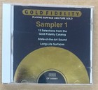 GOLD FIDELITY 24KT GOLD SAMPLER CD classical music sample 1 disc audiophile VG+ | eBay