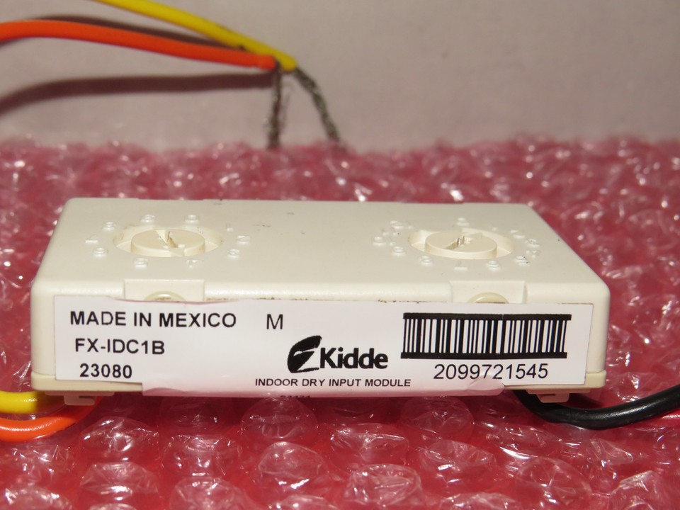 KIDDE FX-IDC1B INDOOR DRY INPUT MODULE | eBay