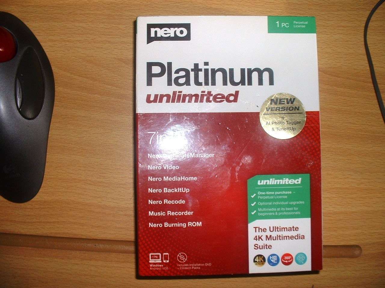 Nero Platinum unlimited 7 programs in 1 CD - NERO the ulitmate CD/DVD ...