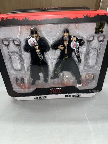 WWE Briscoes Jay Mark Jazwares ROH Vault Exclusive Wrestling Figure 2 ...