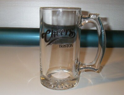 CHEERS BOSTON GLASS BEER MUG G4306 | eBay