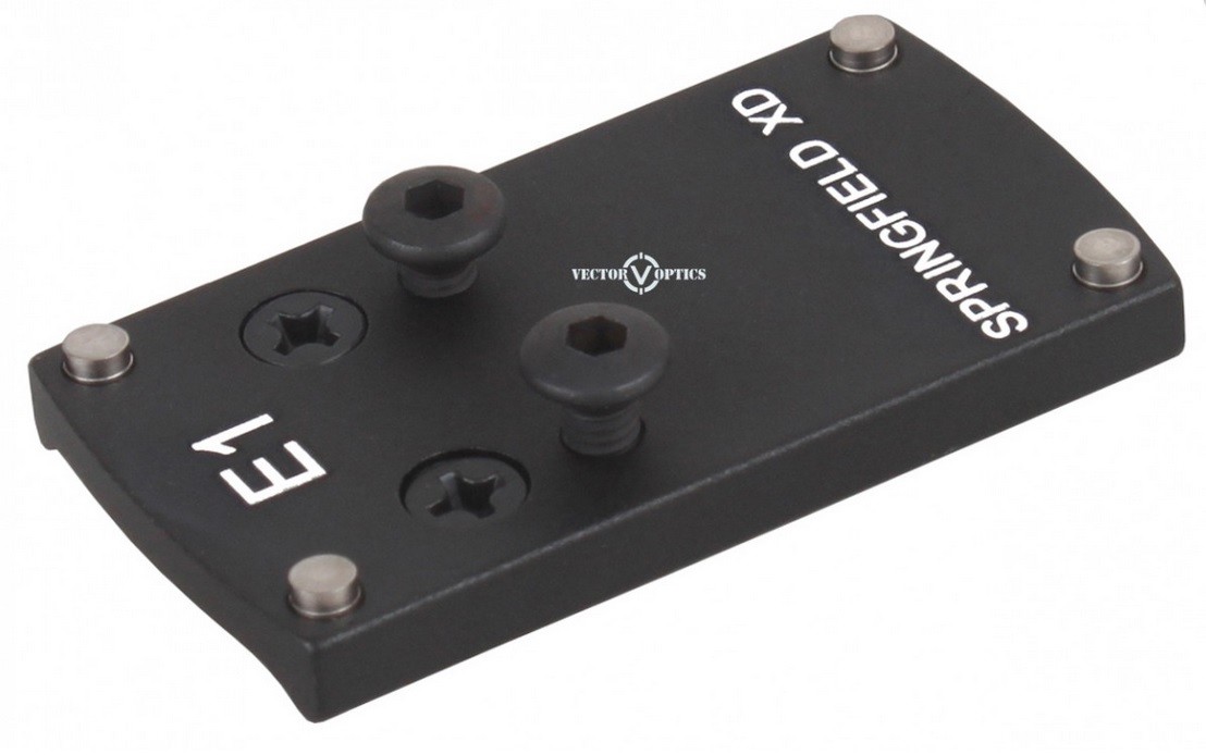 Pistol Springfield XD Mount Base for Vector Optics Frenzy/Vortex Red ...