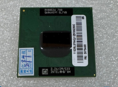 Intel Pentium M PM780 SL7VB Processor 2.23/533 Socket 479 Mobile CPU ...