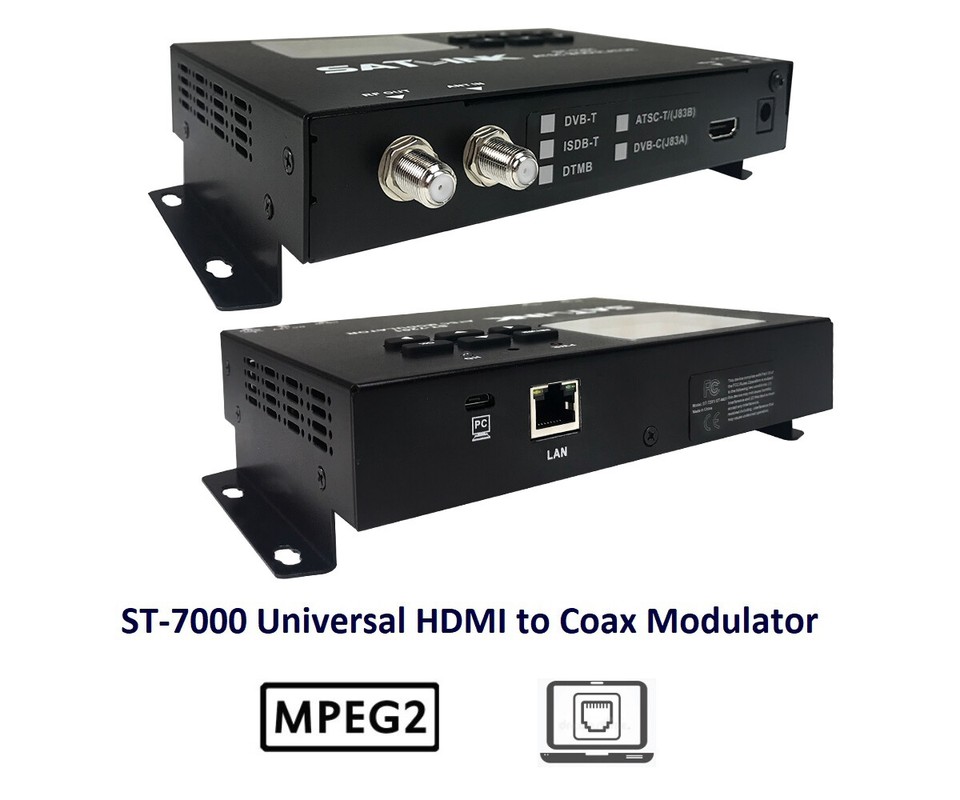 SatLink ST-7000 HDMI/CVBS to RF Modulator (1080p HD ATSC, J.83B QAM) | eBay