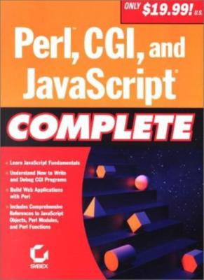 Perl, Cgi, and Javascript Complete By Sybex 9780782127805| eBay