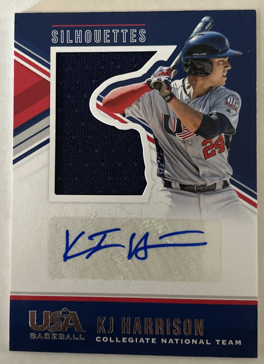 2018 Panini USA Baseball Stars & Stripes - USA Silhouettes Signatures ...