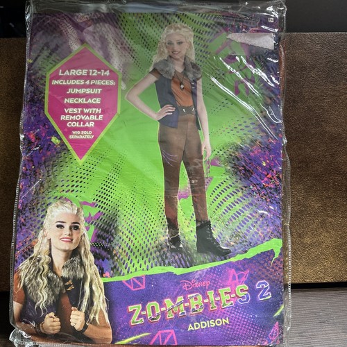 Disney Zombies 2 Addison Halloween Costume Girls Large 12-14 | eBay