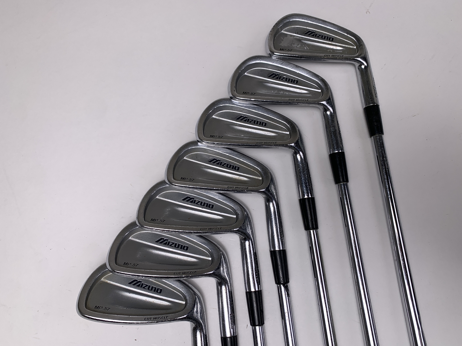 Mizuno MP 57 Iron Set 4-PW Project X Precision Rifle 5.5 Regular Steel ...