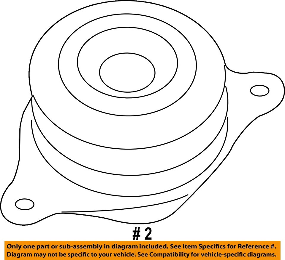 NISSAN OEM 07-13 Altima Engine Trans Mounting-Insulator 11220JA000 | eBay