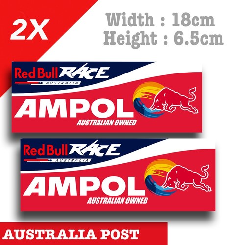 Red Bull Race Australia AMPOL Logo, AMPOL RACE Australia Sticker | eBay ...