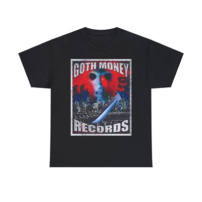 Goth Money Records - Jason Logo Tee T-Shirt - Goth Money Wear Merch | eBay