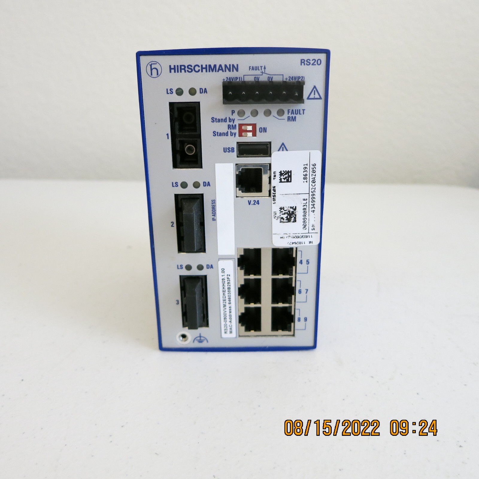 HIRSCHMANN RS20-0900VVM2EDHEHH09. 1.00 | eBay