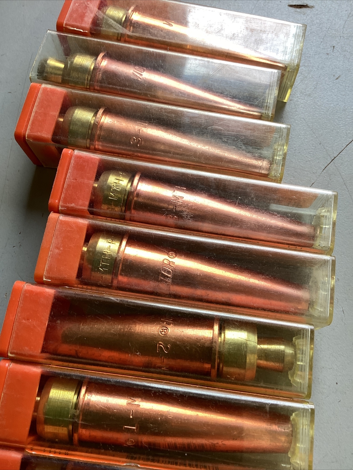 12 Victor Propylene Cutting Torch Tip Size 0,1,2,3,4 MTHP | eBay