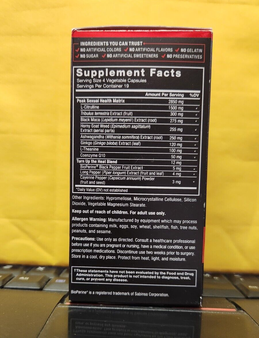 Force Factor SCORE! Premium Libido Enhancer - 76 Capsules for sale ...