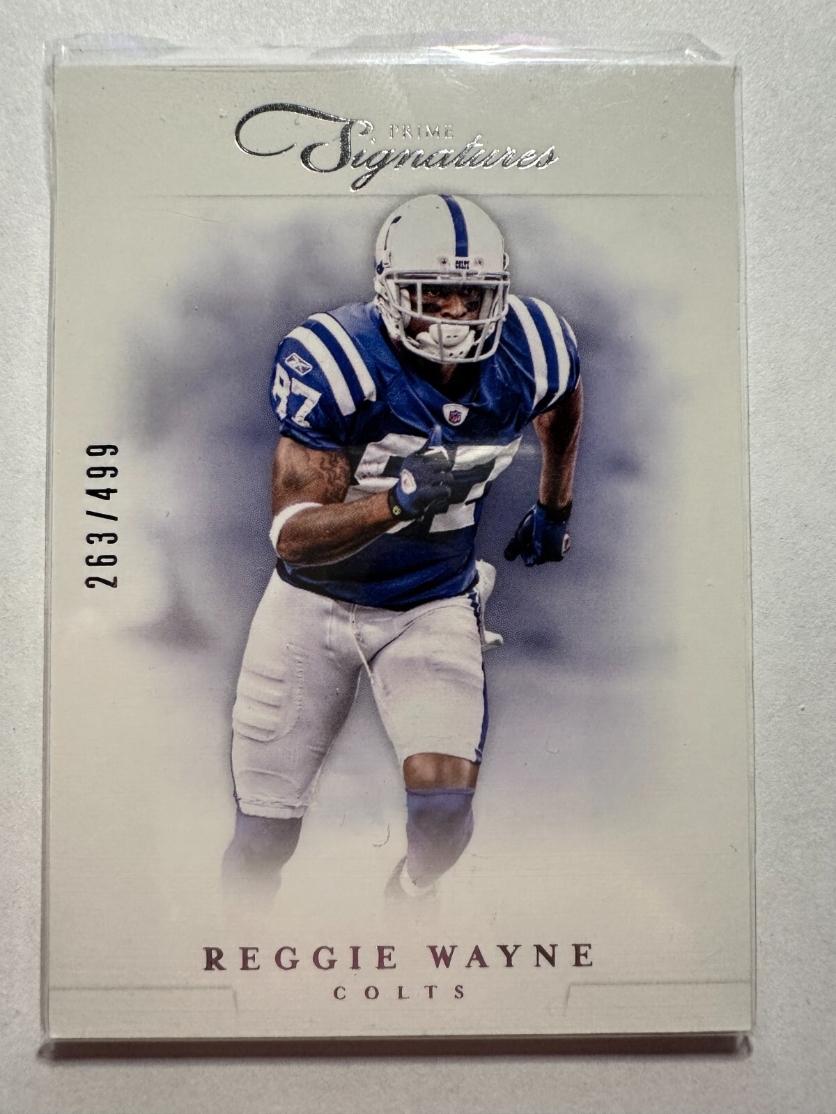 K48,994 - 2012 Prime Signatures #30 Reggie Wayne #/499 | eBay