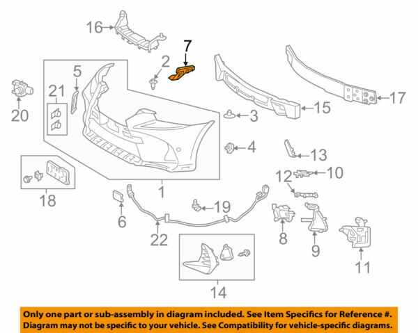 52535-53040 Toyota Retainer, front bumper side, rh 5253553040, New ...