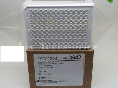 96-well white microtiter plate with bottom NBS surface without lid 3642 ...