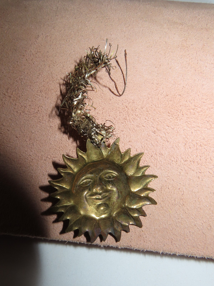 Antique Victorian German Sun Man Halloween or Christmas Ornament ...