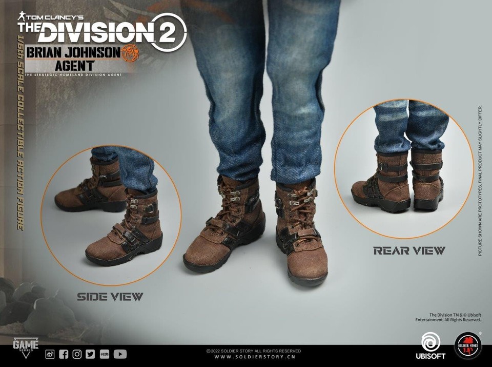 1/6 scale The Division 2 - Agent Brian Johnson Deluxe Ver. - MINT IN ...