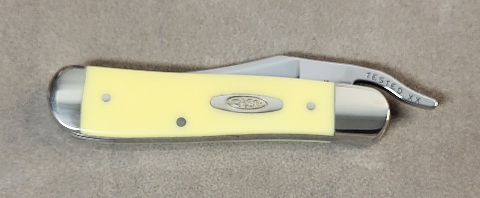 Case XX Exclusive SFO 2022 Smooth Yellow Synthetic Russlock Pocket ...