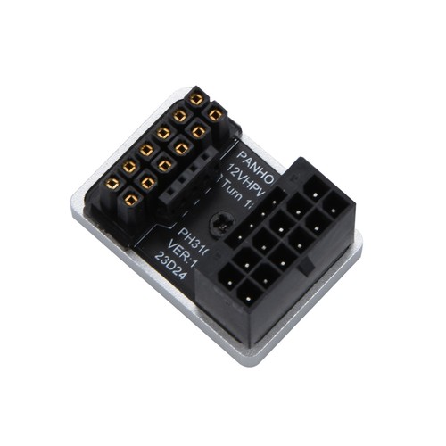 Female to Male Turning Connector Power Adapter Elbow For PCIe5.0 ...