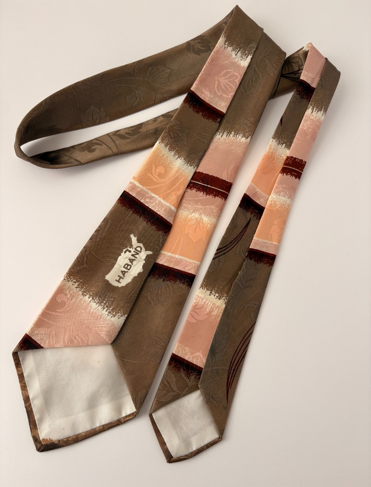 Vintage 40s 50s HABAND Neckties Ties Rayon | eBay