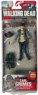 AMC The Walking Dead Carl Grimes 5 inch Action Figure Series 4 ...