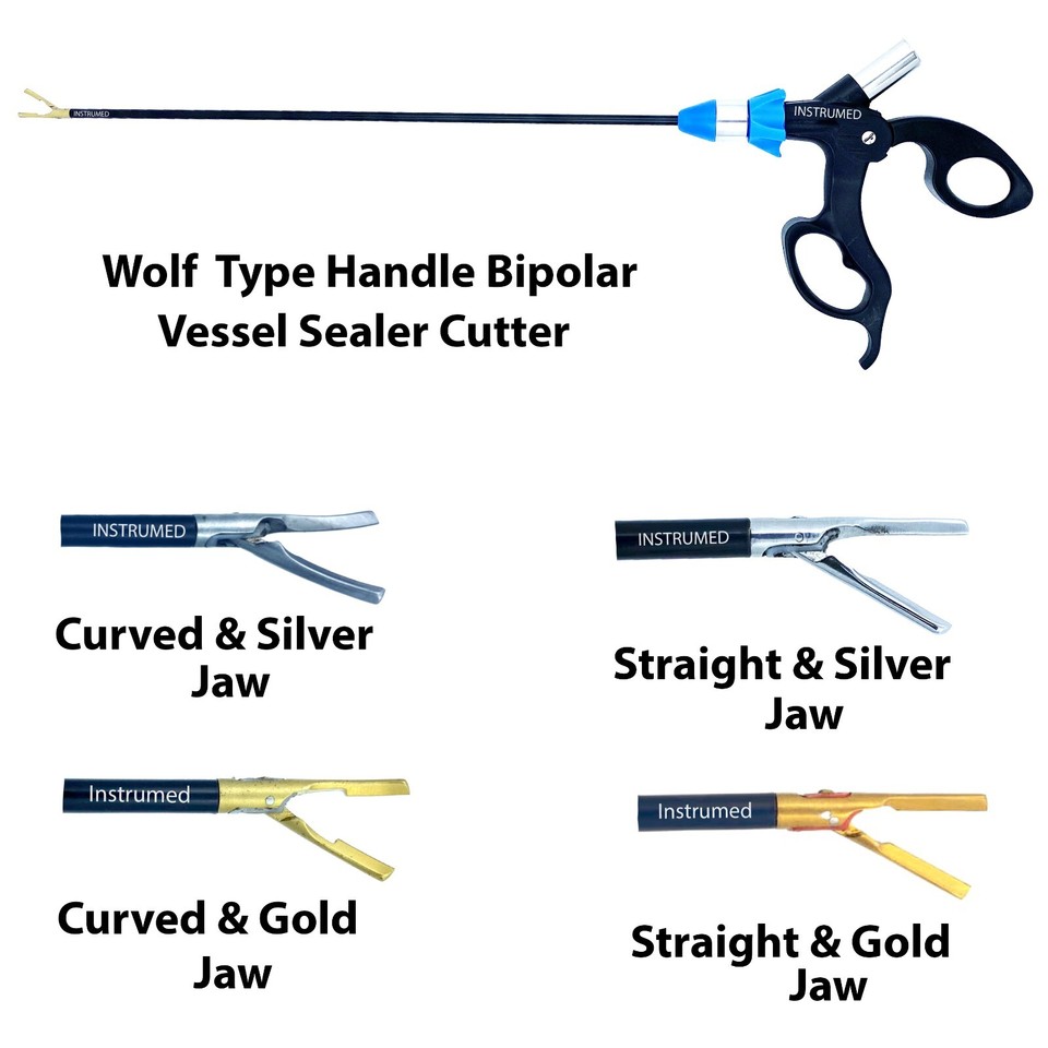Laparoscopic Bipolar Vessel Sealer Cutter Forceps Wolf Surgical ...