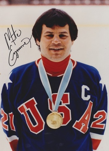 MIKE ERUZIONE Team USA 1980 Olympic Hockey SIGNED 8x10 | eBay