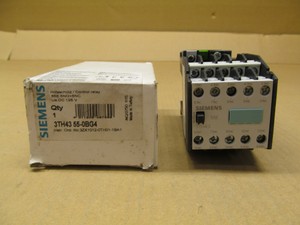 1 NIB SIEMENS 3TH43-55-0BG4 3TH4355-0BG4 CONTROL RELAY 5N.O. 5N.C. 125V ...