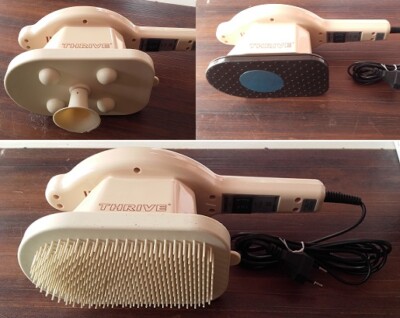 Back + Neck Massage Therapy Machine Thrive 717 Vibrated Massager | eBay