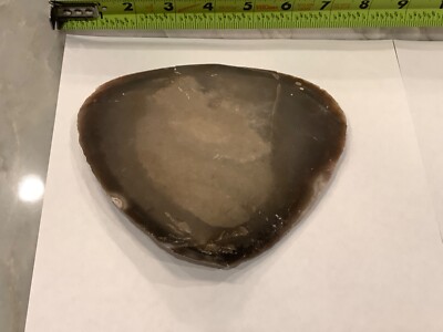 Large 7 inchAmerican Indian Texas scraper Arrowheads Artifact Museum ...