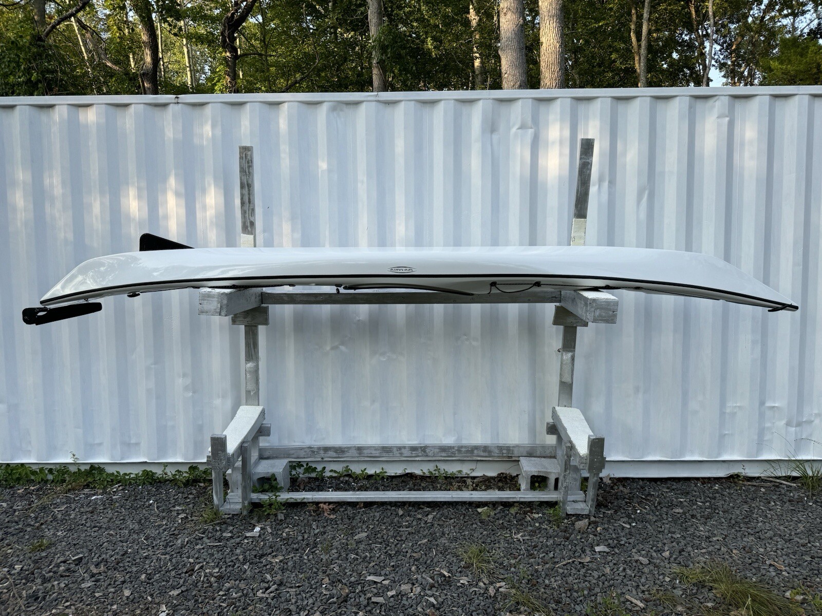 16’1" Zegul REVAL MINI LC A-Core 100% FIBERGLASS SEA KAYAK - WHITE ...